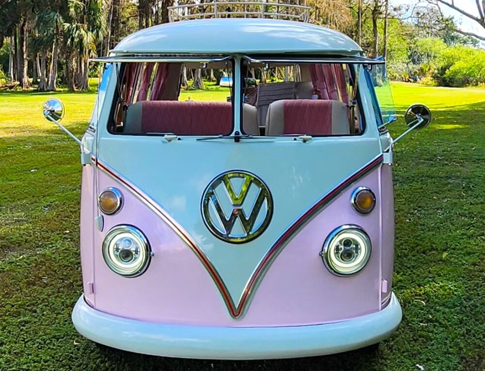 Pink Series Limited Edition VW Bus Baywindow - USA Custom Bus